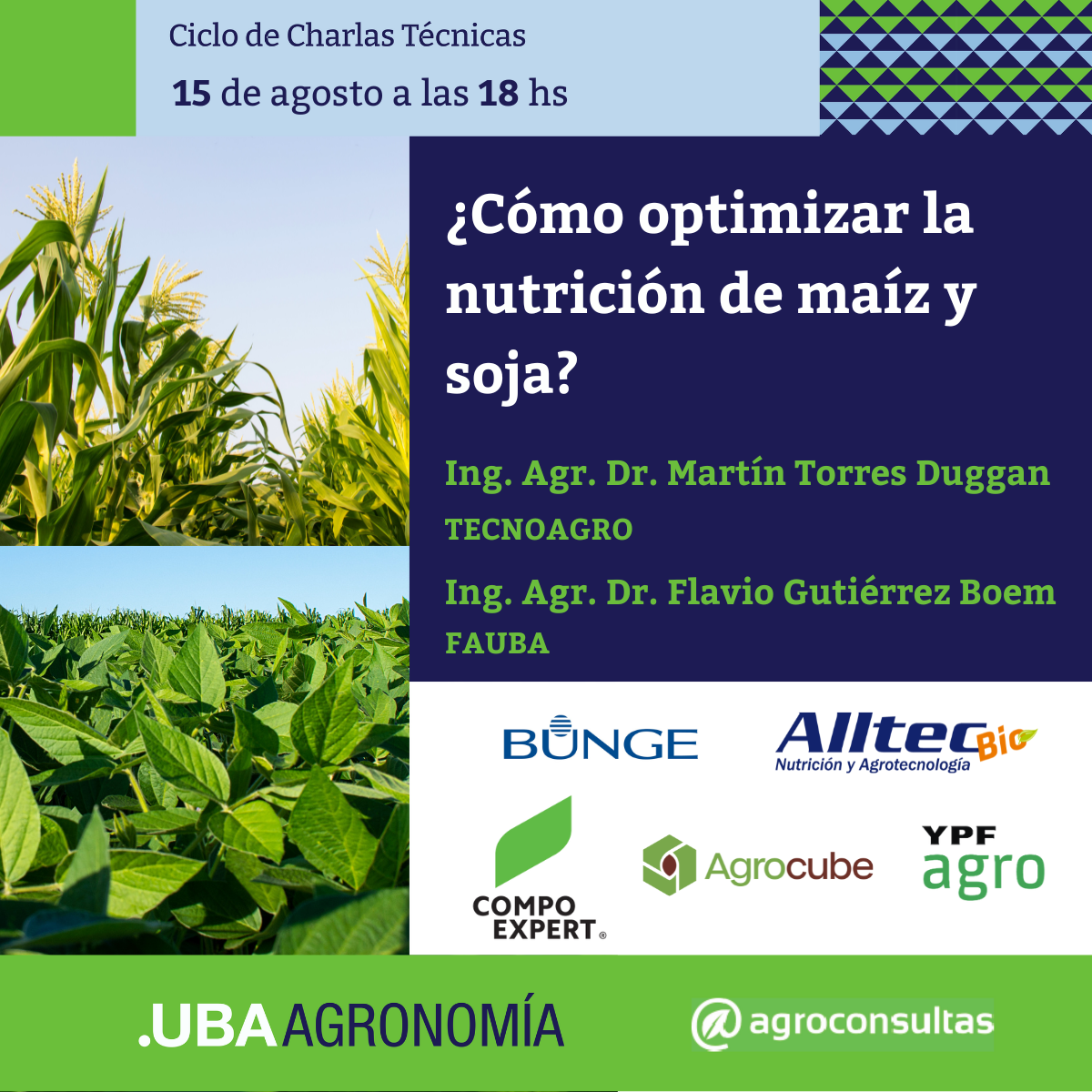 Evento Online: ¿Cómo optimizar la nutrición de maíz y soja ...